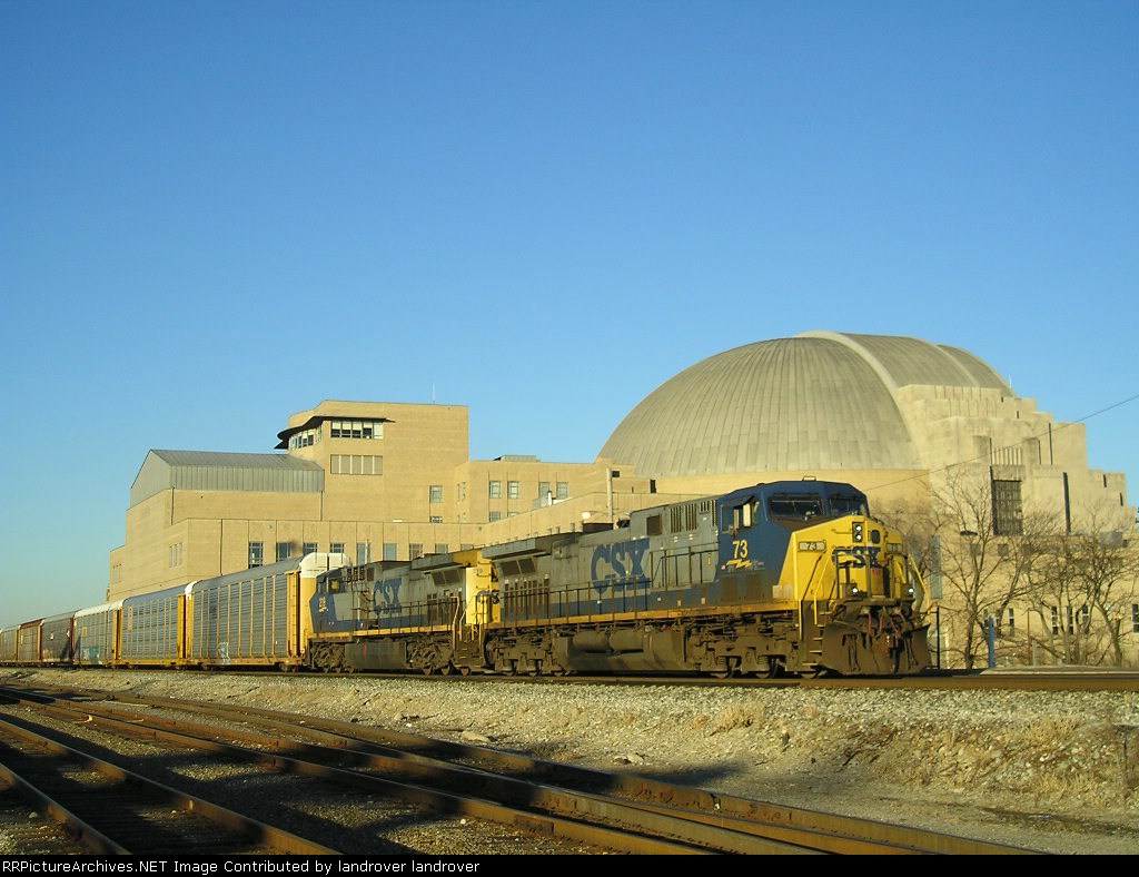 CSXT 73 On CSX Q 243 Southbound